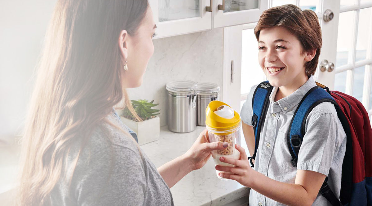 The Official CrunchCup Store - No Spoon, No Bowl, Portable Cereal Cup