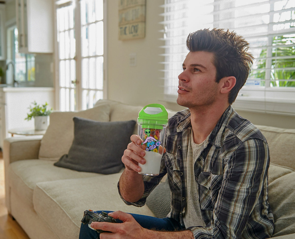 The Official CrunchCup Store - No Spoon, No Bowl, Portable Cereal Cup