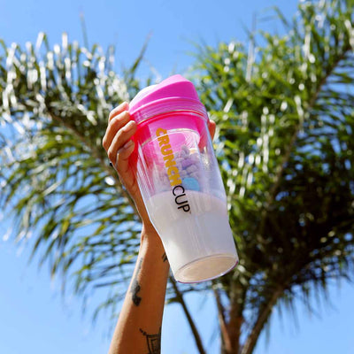 The CrunchCup® - A Portable, No Spoon, No Bowl, Cereal Cup